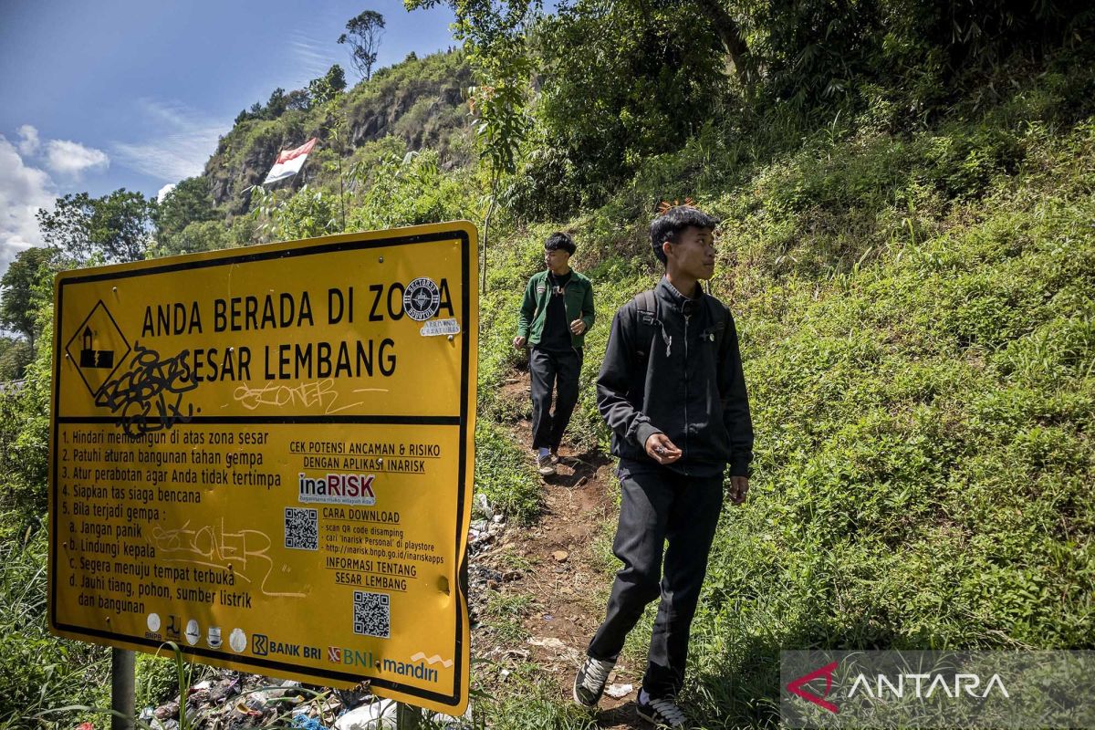 Berikut 6 lokasi evakuasi gempa Sesar Lembang - ANTARA News Jawa Barat