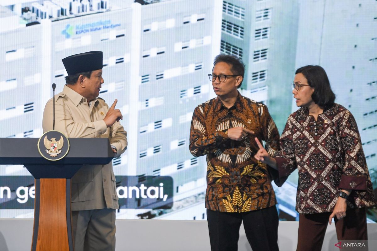 Presiden Prabowo resmikan Gedung Layanan Terpadu dan Institut Neurosains Nasional RSPON - ANTARA ...