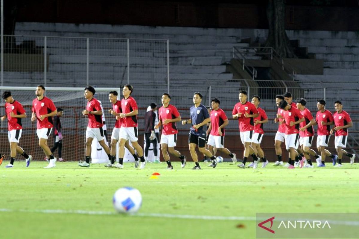 Latihan Timnas Indonesia U-23 jelang kualifikasi AFC U-23 Asian Cup ...