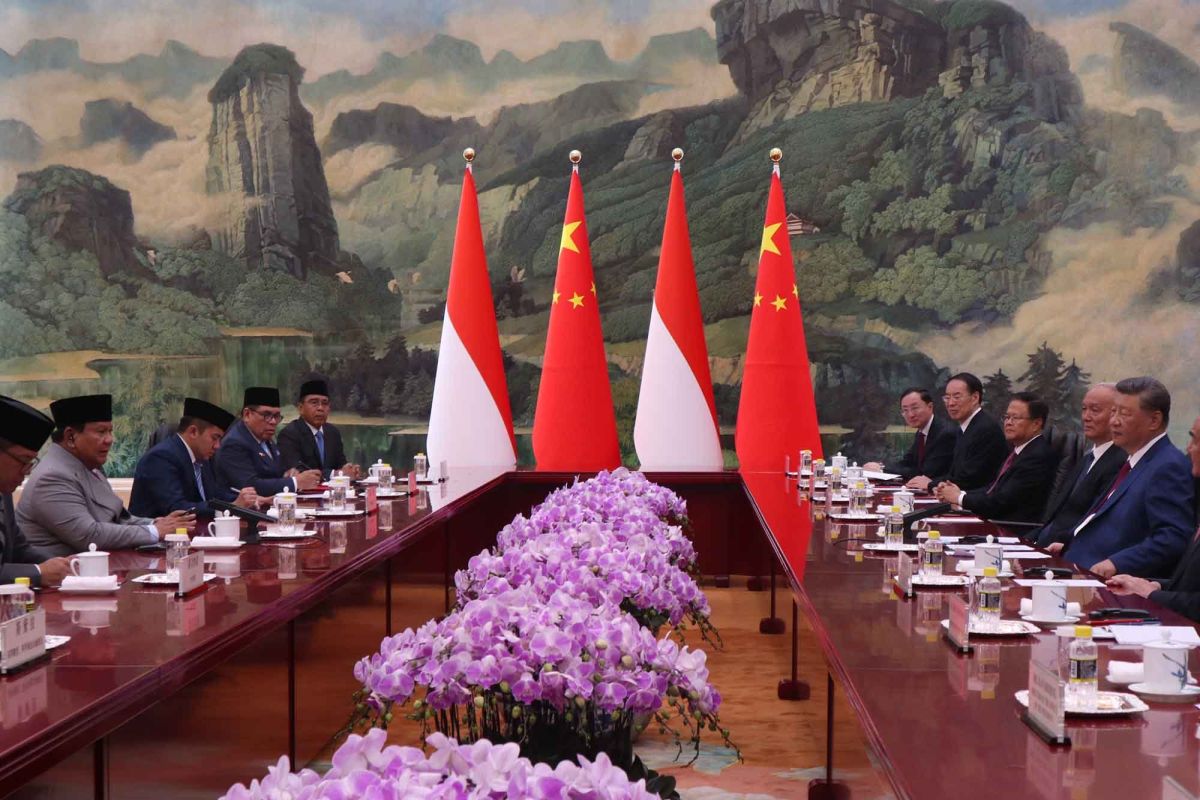 Presiden Prabowo Subianto temui Presiden Xi Jinping di China - ANTARA News