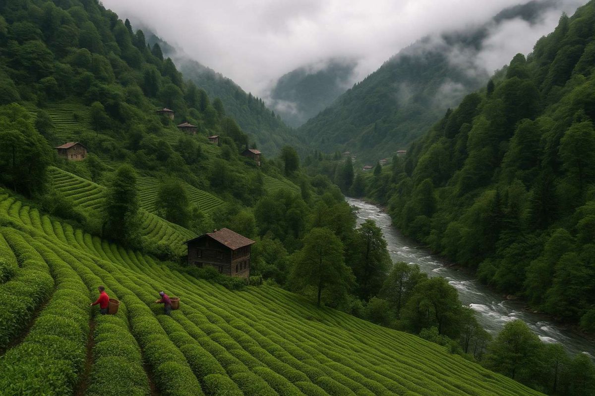 Provinsi Rize, menyusuri negeri teh dan kabut di timur laut Turki ...