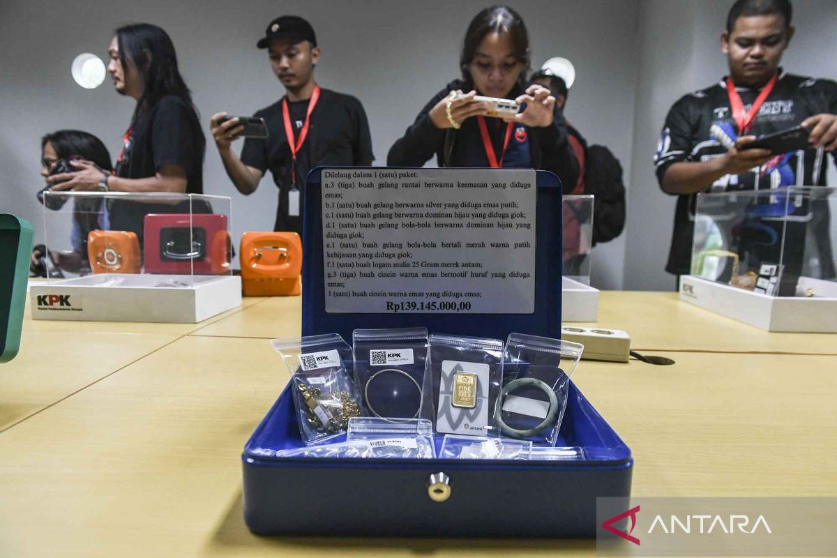 Barang rampasan negara, dari properti hingga perhiasan akan dilelang ...