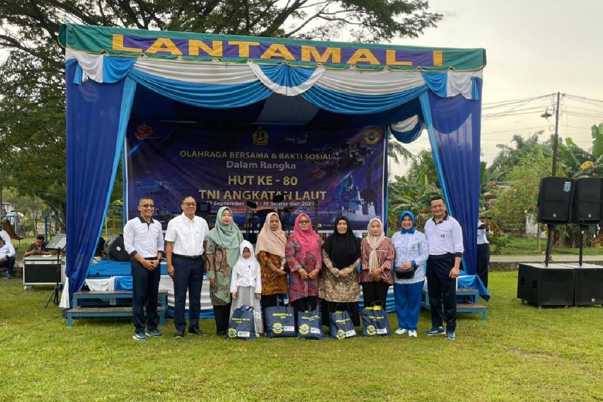 BNCT hadirkan semangat kebersamaan di HUT ke-80 TNI AL - ANTARA News Sumatera Utara