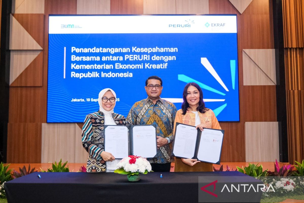 Kemenekraf-Peruri perkuat ekosistem ekraf lewat digitalisasi - ANTARA News