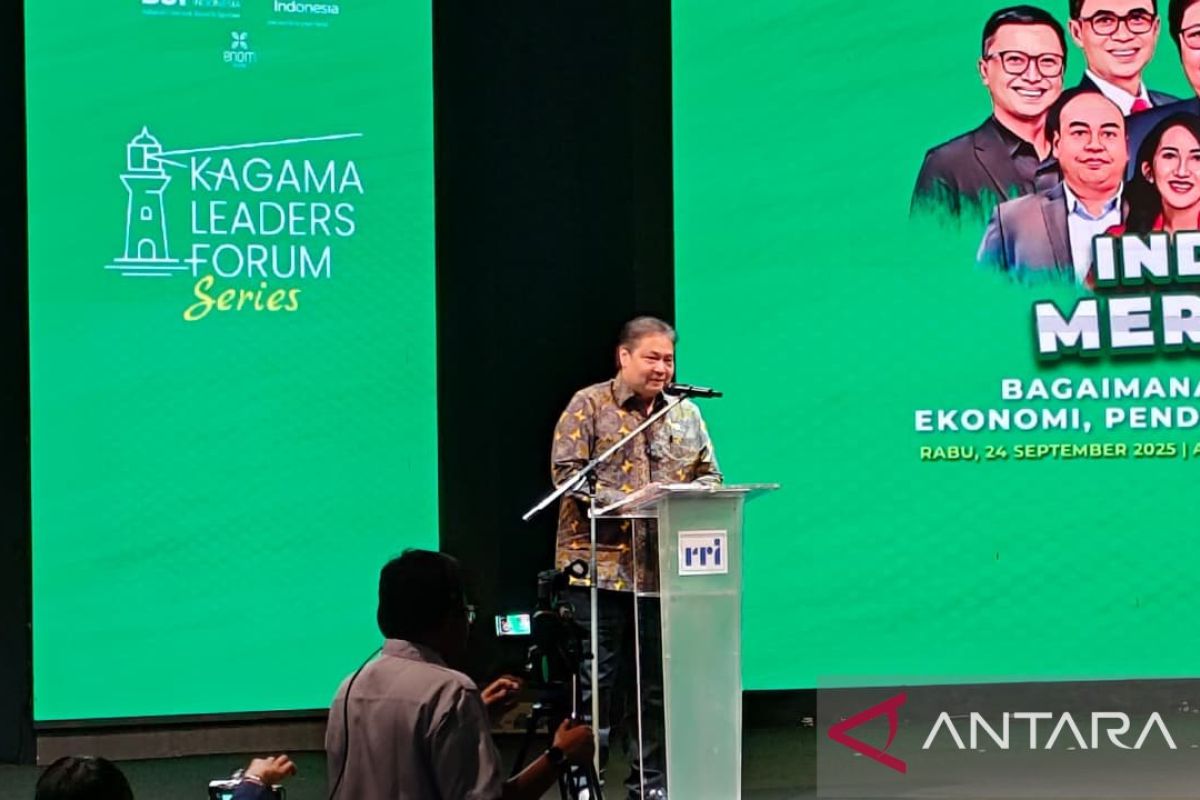 Menko Airlangga: Teknologi buka peluang lapangan pekerjaan baru - ANTARA News