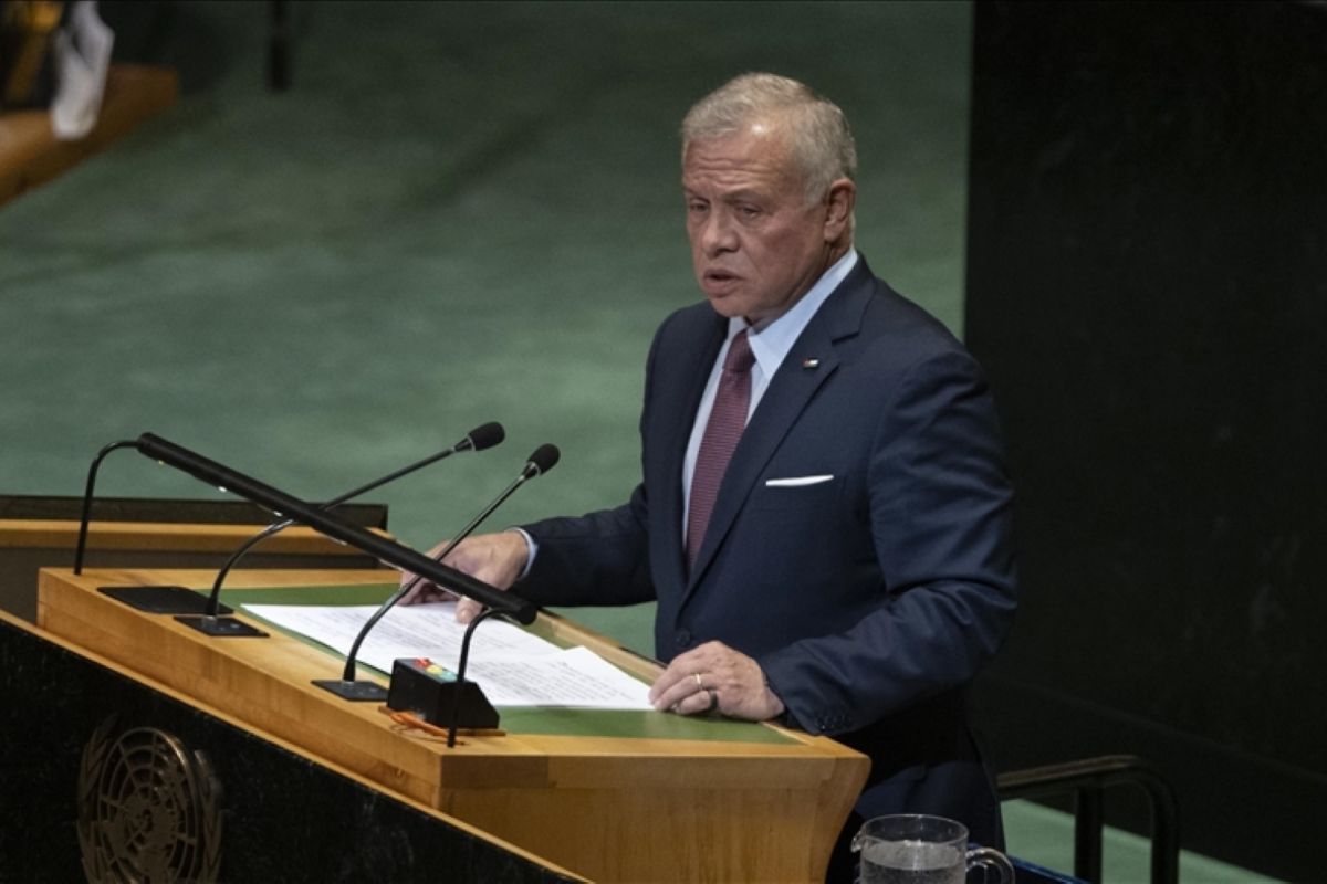 Raja Yordania tolak gagasan 'Israel Raya' dalam sidang umum PBB ...