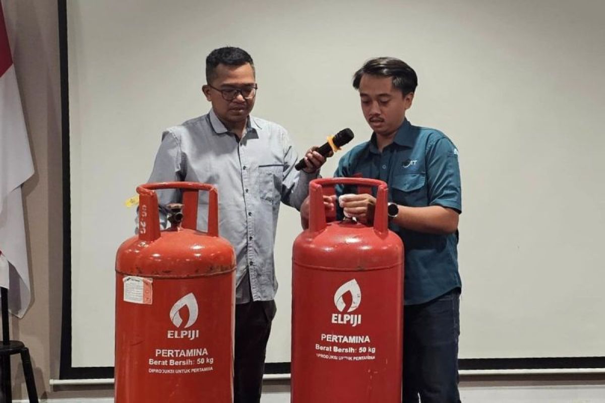 Pertamina Patra Niaga uji coba Seal Cap untuk LPG 50 kg - ANTARA News Banten