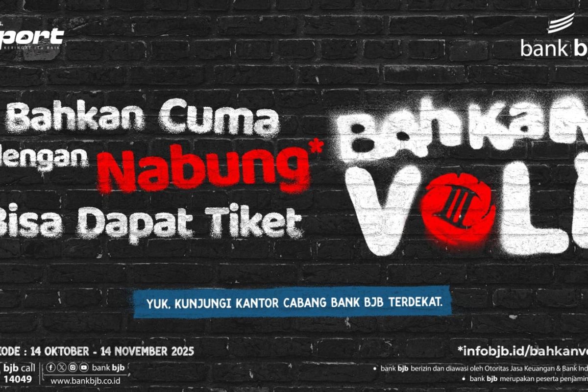 bank bjb gandeng Vindes hadirkan “Bahkan Voli 3” - ANTARA News