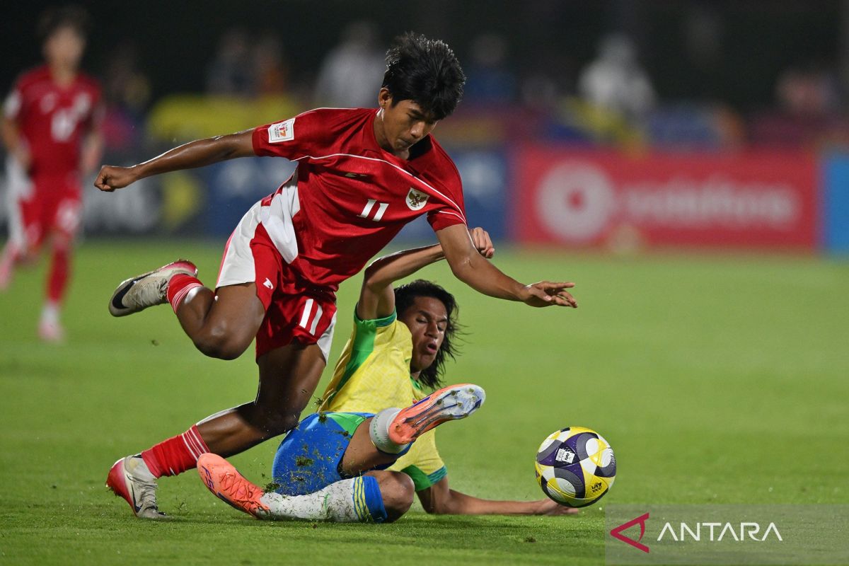 Piala Dunia U-17: Timnas Indonesia U-17 dikalahkan Brazil 0-4 - ANTARA News