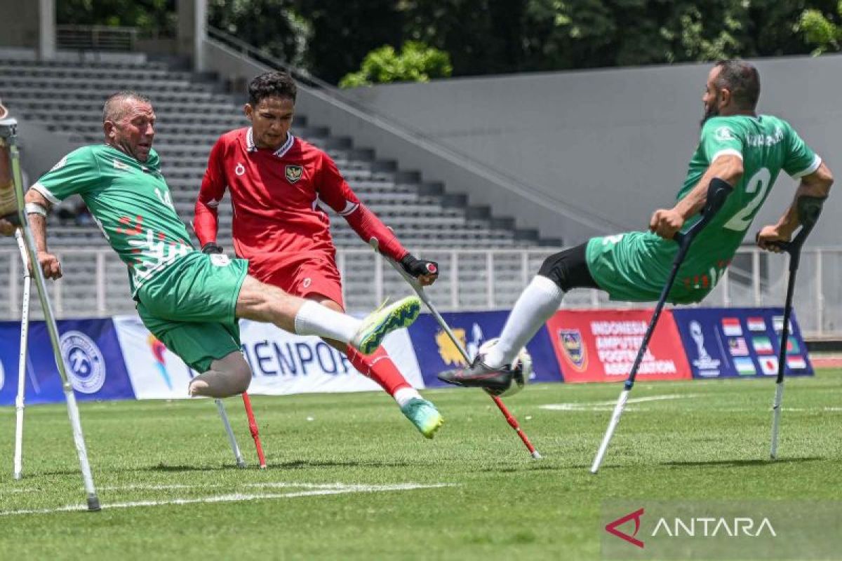 Timnas Sepak Bola Amputasi Indonesia bungkam Suriah dengan lima gol ...