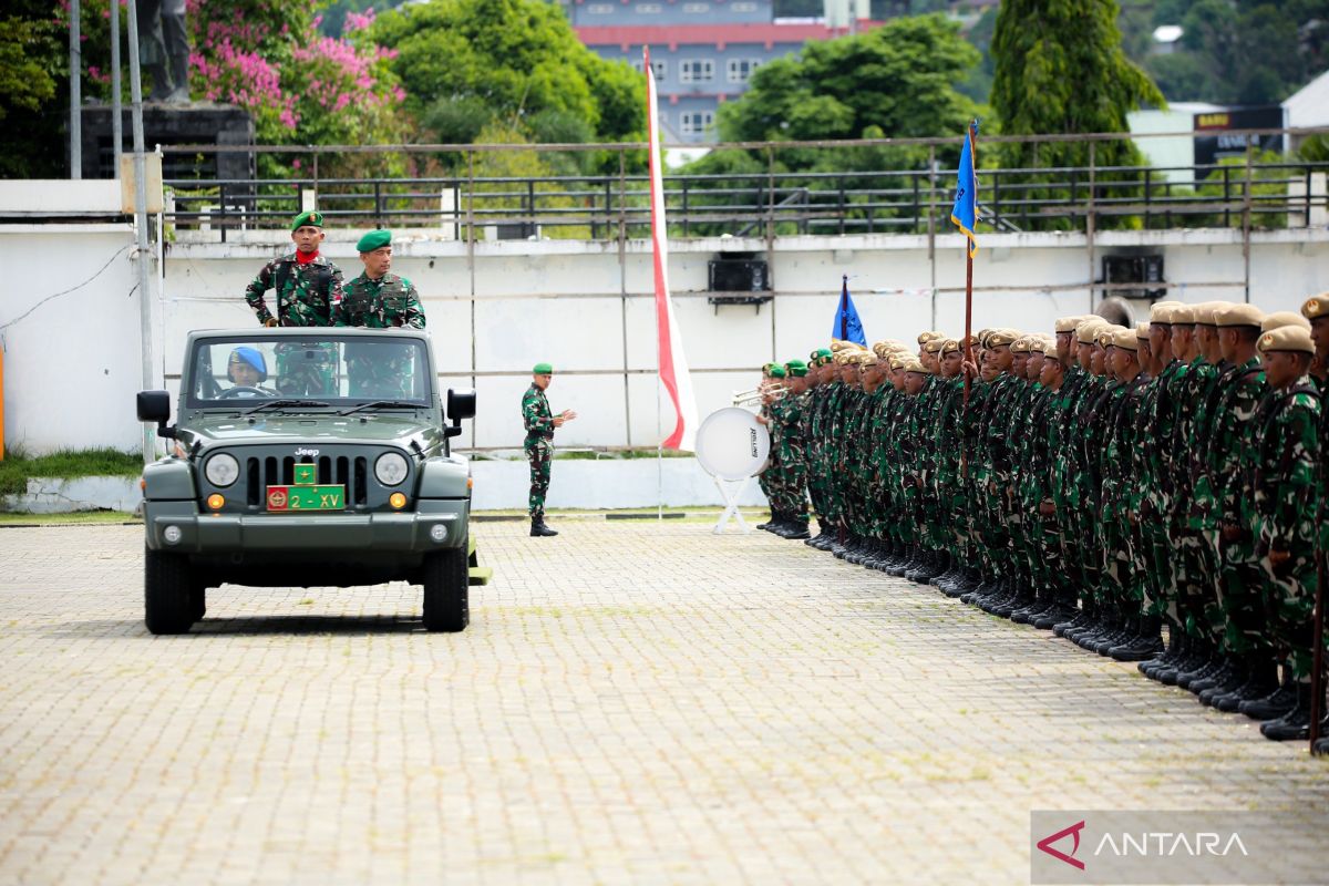 200 peserta usai ikuti Latsarmil dilantik jadi Komcad Matra Darat Kodam ...