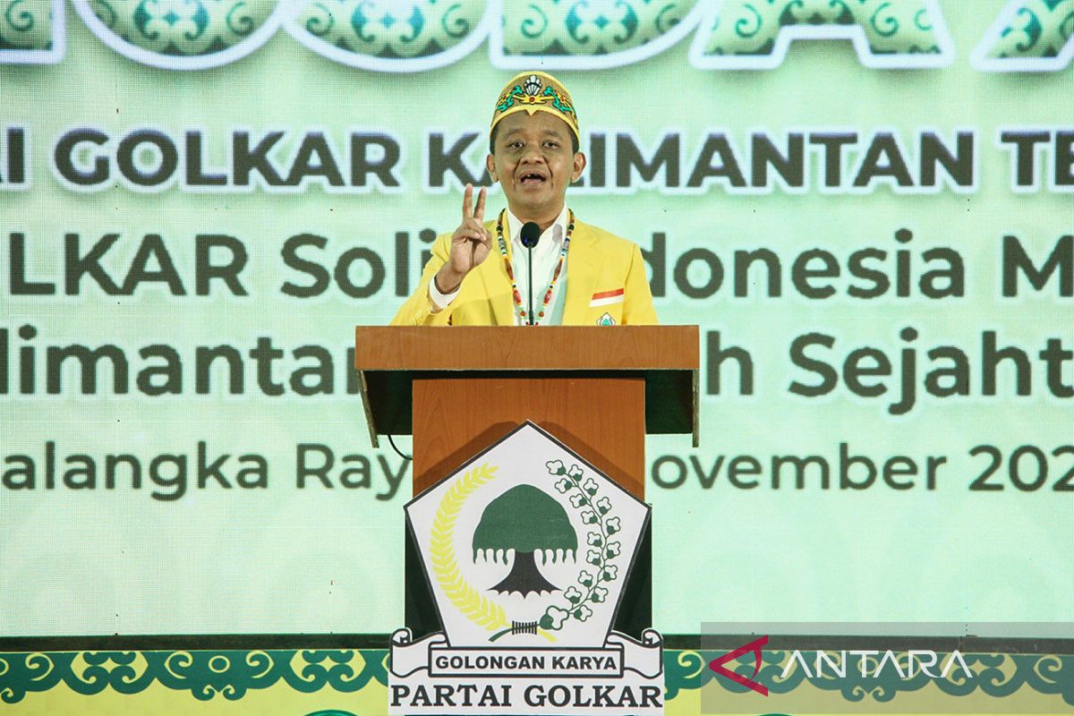 Musda XI Partai Golkar Kalteng dihadiri Bahlil Lahadalia - ANTARA News ...