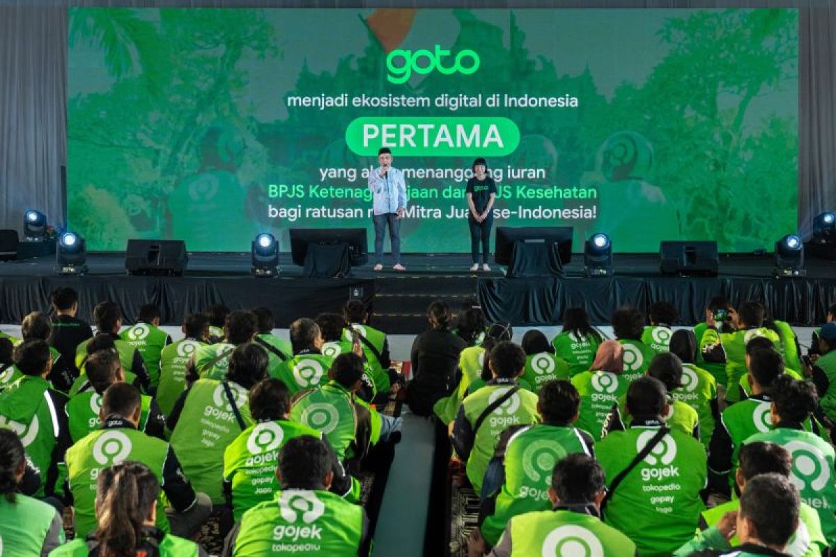 GoTo luncurkan program bantuan iuran BPJS untuk mitra berprestasi ...