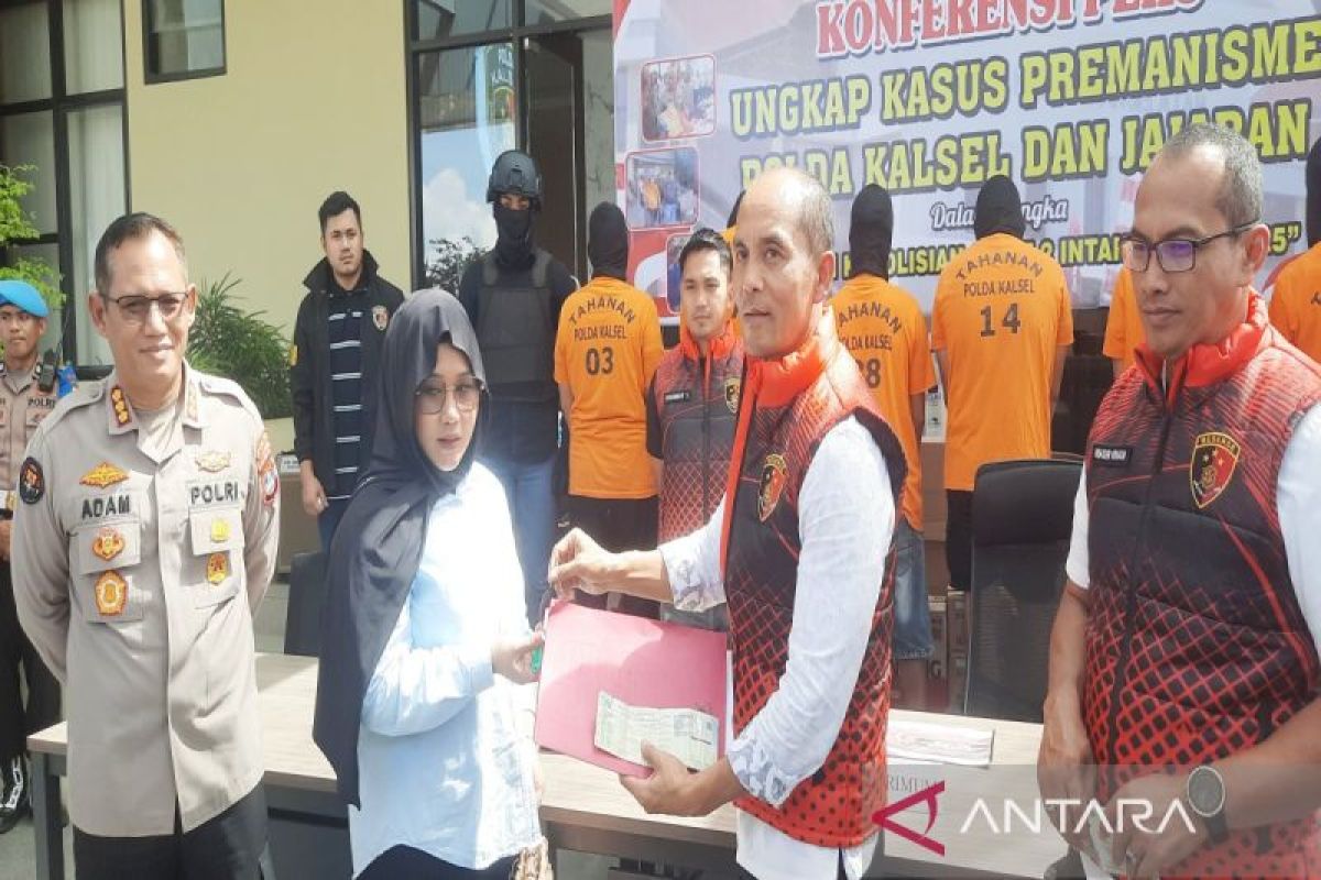Ratusan pelaku kejahatan diciduk saat Operasi Sikat II Intan Kalsel - ANTARA News Kalimantan Selatan