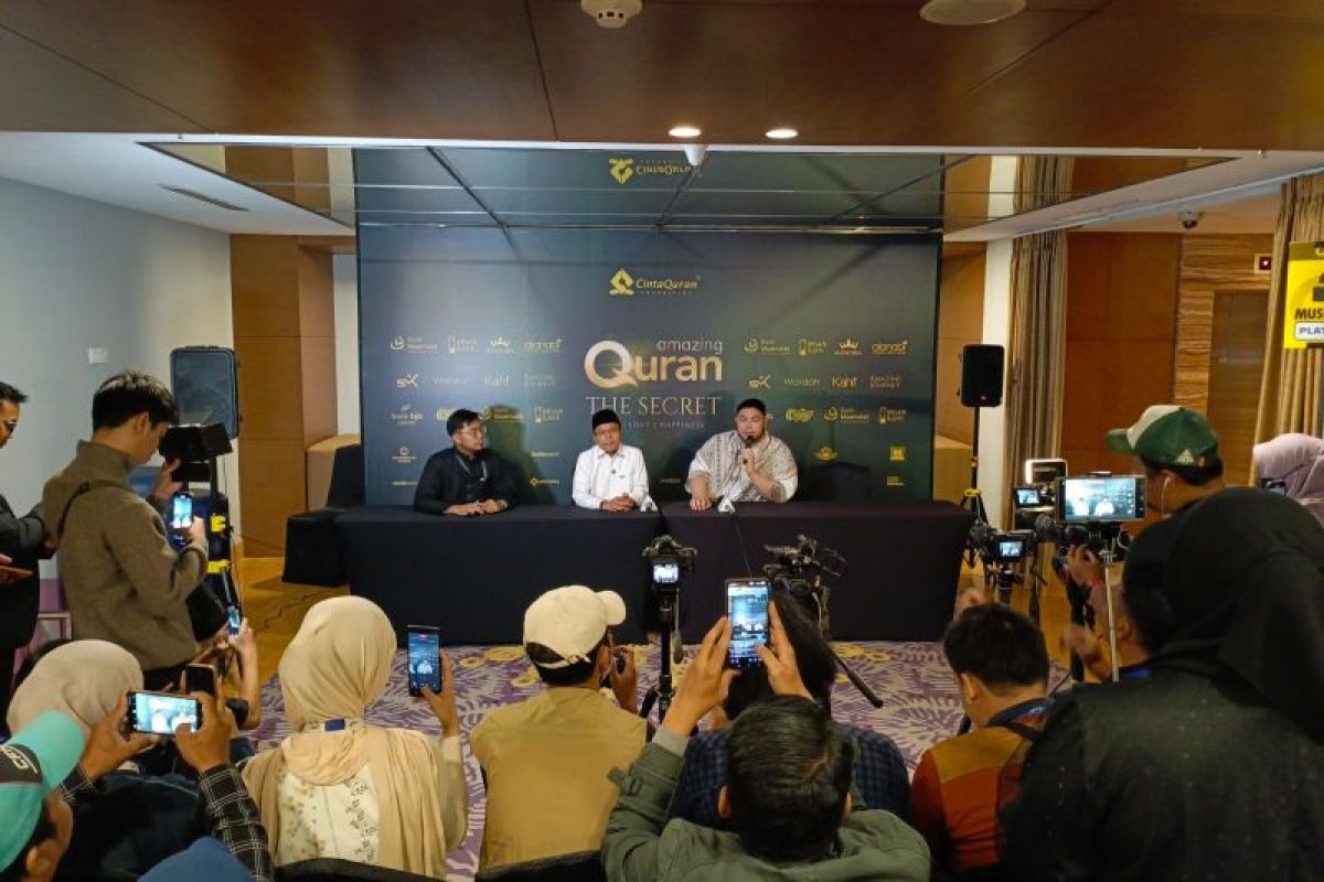 Cinta Quran Foundation Gelar Amazing Quran 2025 berantas buta aksara Al-Qur'an - ANTARA News ...