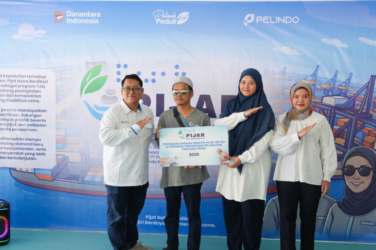 Dorong Keberlanjutan Usaha Tuna Netra, PT Pelindo Solusi Logistik ...