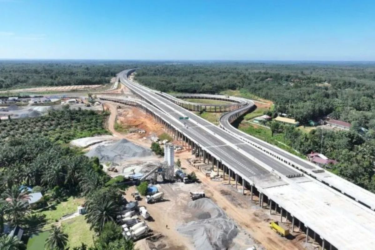 Tol Palembang-Betung berlakukan buka tutup untuk pasang balok jembatan ...
