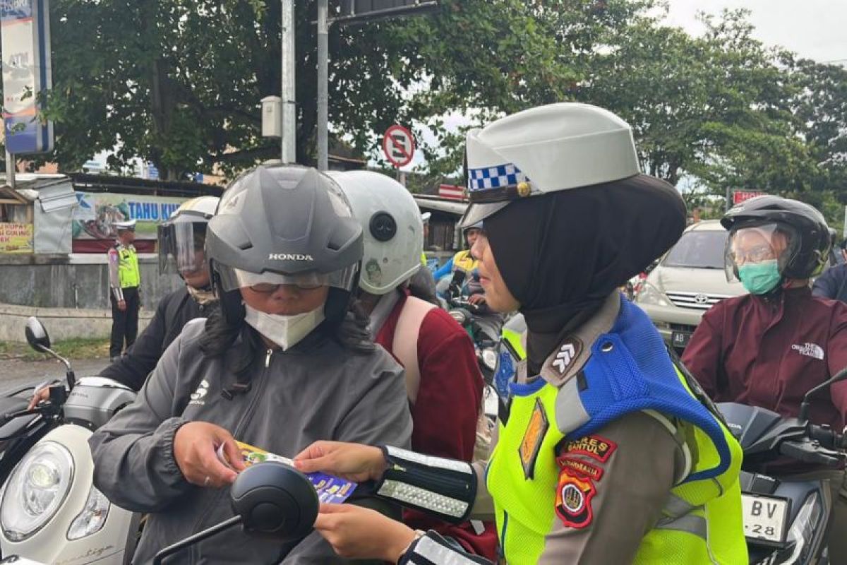 Polres Bantul meniindak 40 pelanggar lalu lintas dalam Operasi Progo ...