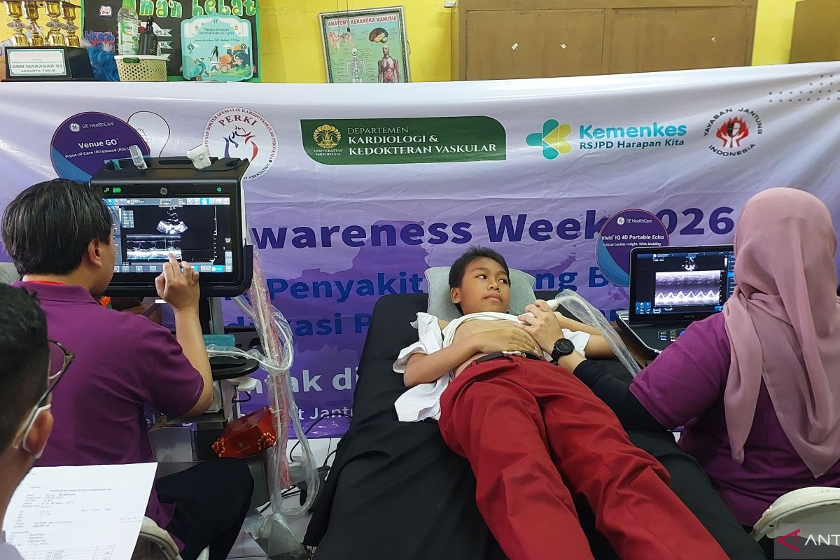 Program skrining siswa SD tingkatkan cakupan deteksi dini PJB - ANTARA News