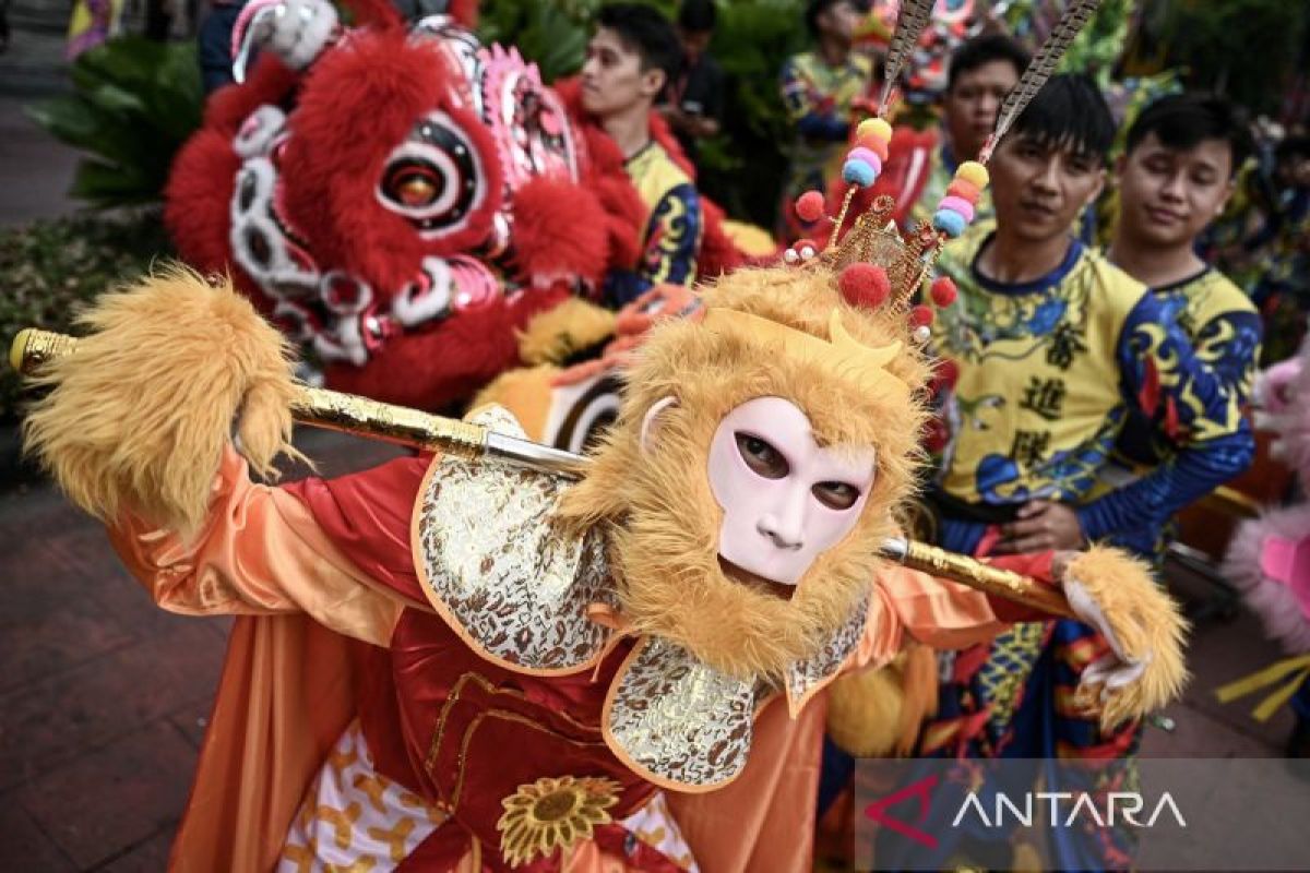 Begini meriahnya Parade Imlek Nusantara di Jakarta - ANTARA News