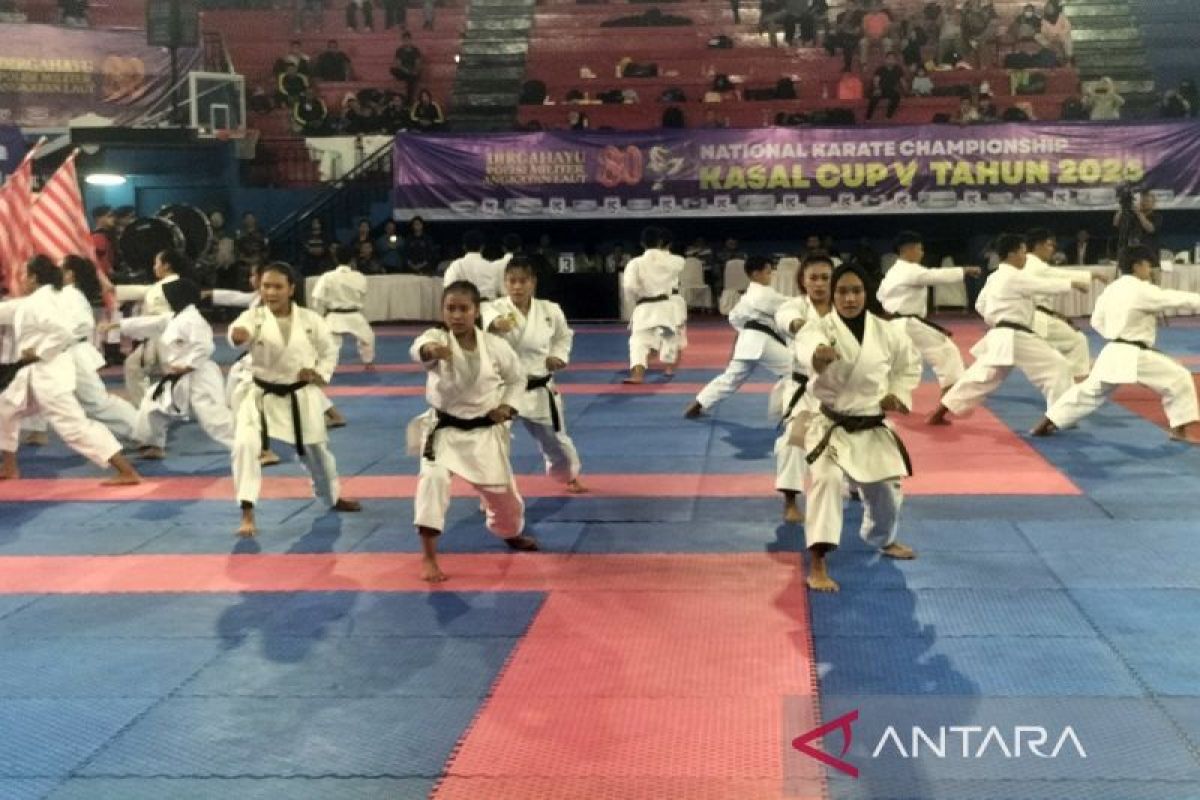 TNI AL berupaya cetak atlet karate berkualitas melalui KASAL Cup 2026 ...