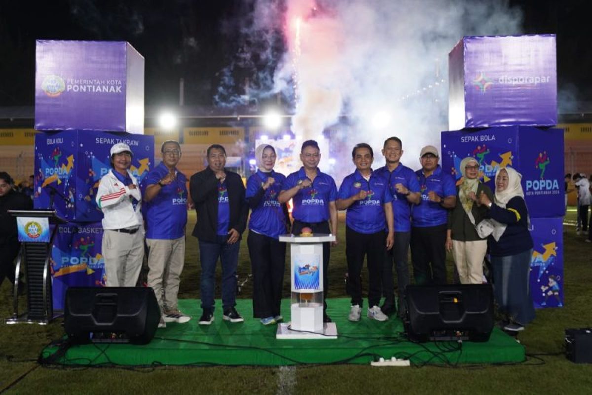 POPDA Kota Pontianak 2026 resmi bergulir - ANTARA News Kalimantan Barat