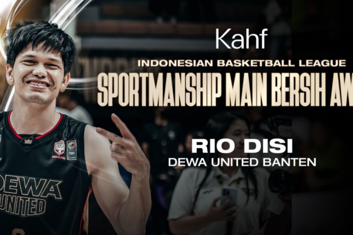 Rio Disi raih IBL Sportsmanship Award - ANTARA News Kalimantan Selatan