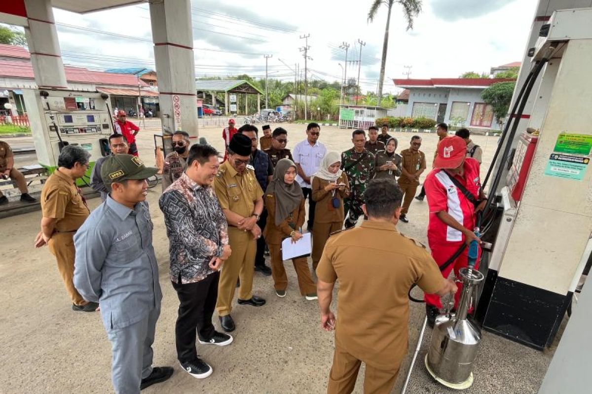 Pemkab Balangan dan DPRD sidak SPBU pastikan distribusi BBM lancar ...