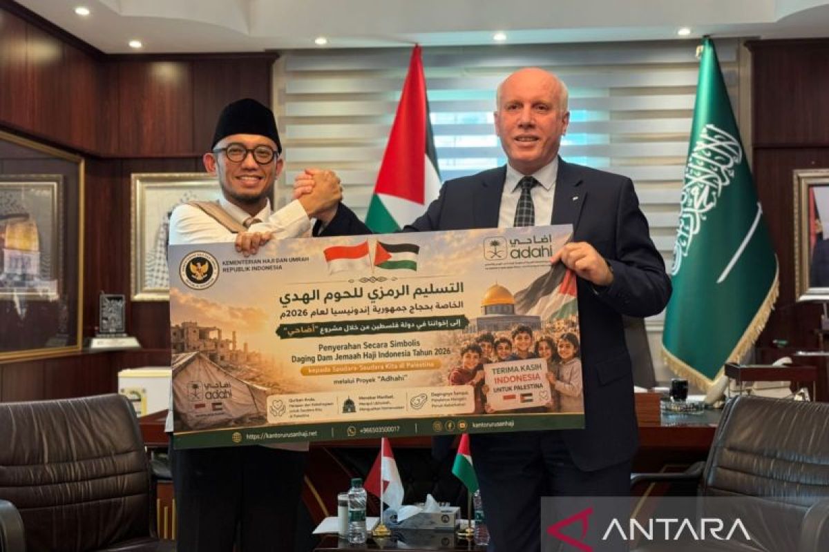 RI salurkan mayoritas daging dam jamaah haji ke rakyat Palestina ...