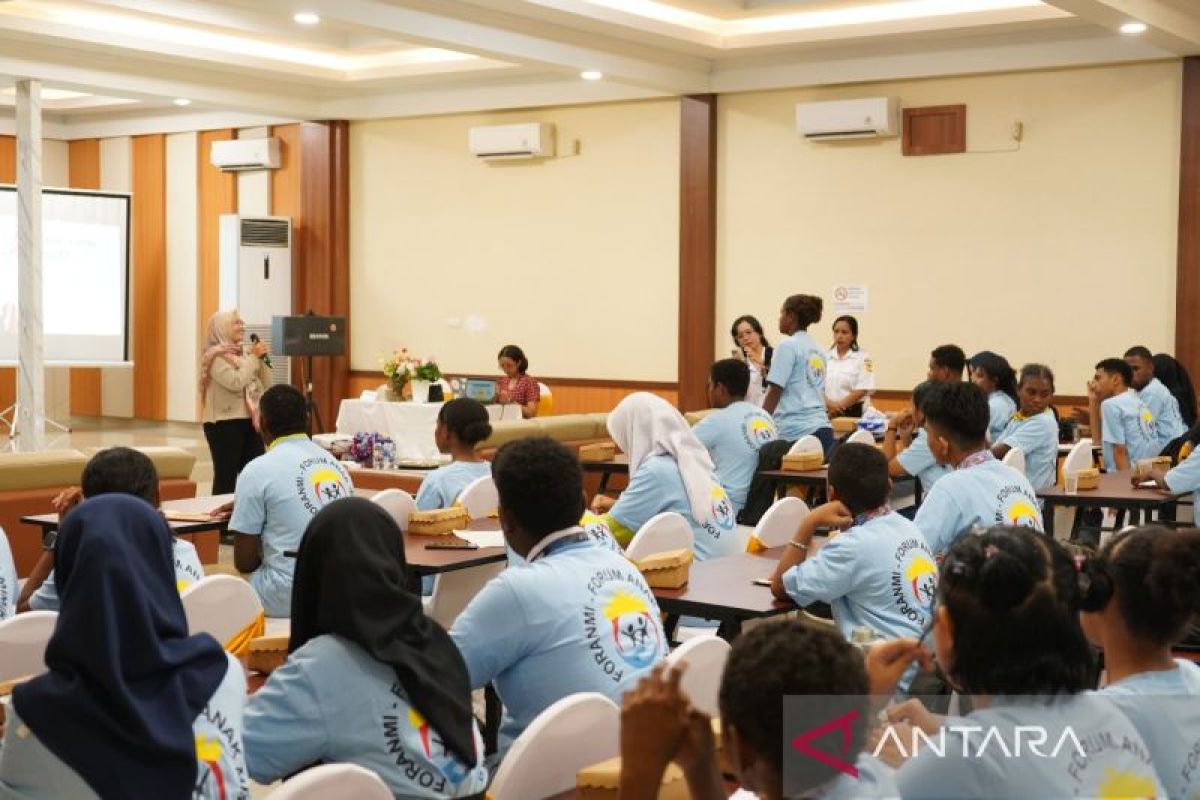 Mimika perkuat Forum Anak guna wujudkan Kabupaten Layak Anak - ANTARA ...