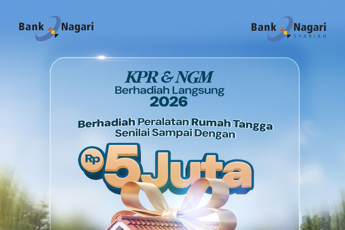 Program promosi produk KPR dan Nagari Griya Madani berhadiahperalatan ...