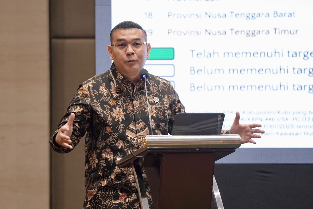 Wamen ATR/Waka BPN tekankan pentingnya satu data sawah nasional untuk ...