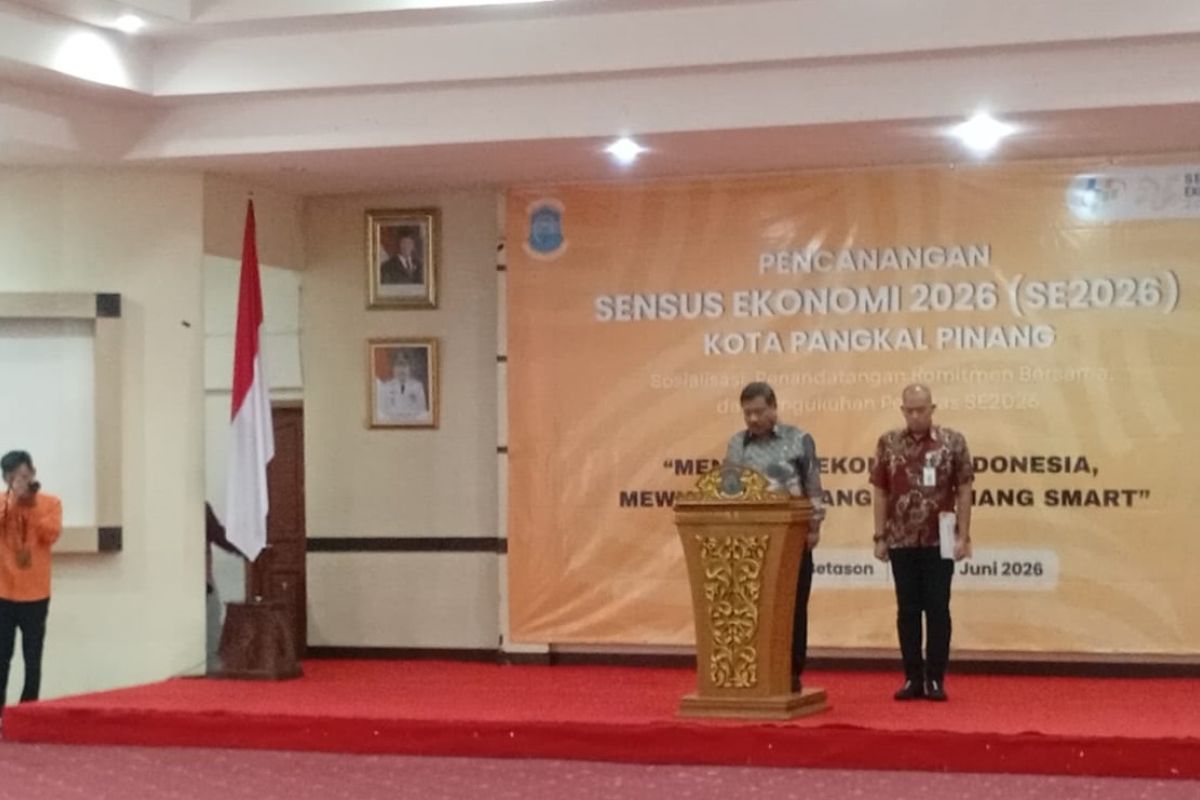 Wali Kota Pangkalpinang dukung penuh pelaksanaan Sensus Ekonomi 2026 ...