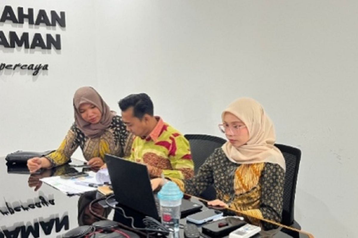 Kantor Pertanahan Pasaman ikuti zoom meeting klarifikasi usulan ...