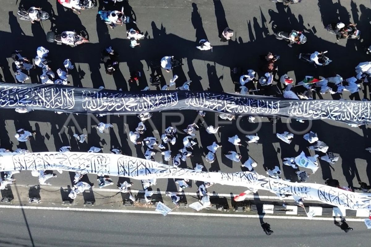 Parade tauhid sambut tahun baru Islam - ANTARA Sumbar