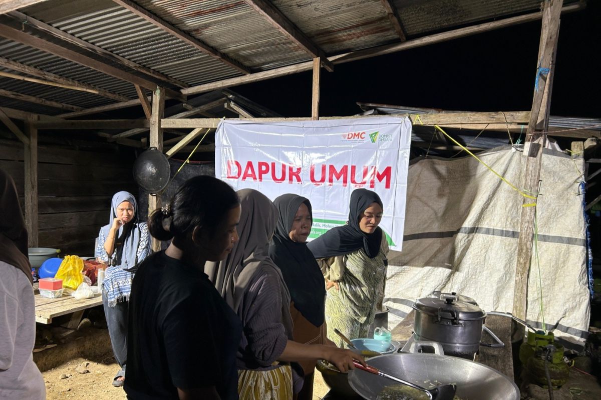 DMC Dompet Dhuafa dirikan dapur umum di Sigi - ANTARA News Lampung