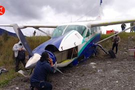 Operasional bandara Aminggaru Ilaga ditutup akibat pesawat tergelincir ...