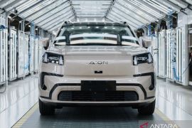 MPV hybrid GAC AION E9 muncul di pabrik Purwakarta