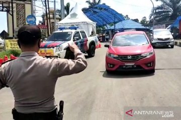 Polres Rejang Lebong tindak kendaraan pemudik - ANTARA News Bengkulu