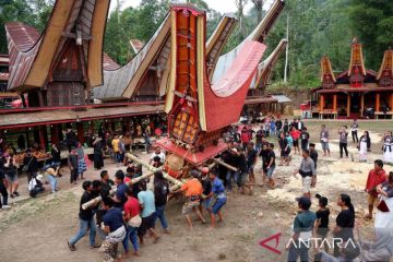 Upacara pemakaman Rambu Solo di Toraja - ANTARA News