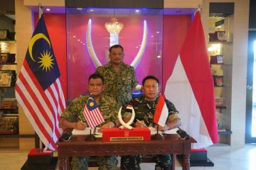 TNI dan TDM sepakat bersinergi jaga batas Indonesia-Malaysia - Portal ...