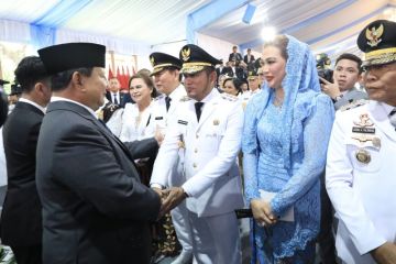 Rudy Mas'ud resmi dilantik sebagai Gubernur Kaltim periode 2025-2030 ...