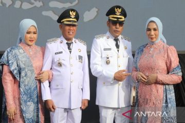 Lipsus- Presiden Prabowo lantik Rusli-Syari jadi Bupati dan Wakil ...