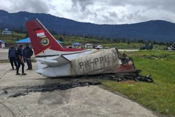 Penerbangan Bandara Ilaga kembali normal, 20 pesawat mulai mendarat ...