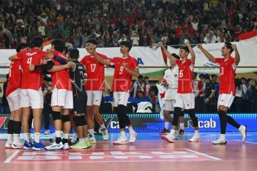 Rama Fazza dan Alfin Daniel gabung Timnas Voli Putra Indonesia - ANTARA ...