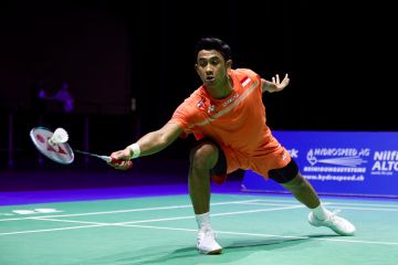 Alwi Farhan kalah di final Swiss Open 2026 dari Yushi Tanaka - ANTARA ...