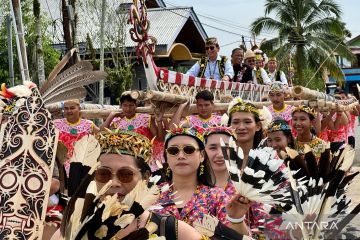 Presiden MADN: Budaya Dayak Kenyah Dikenal Seluruh Dunia - ANTARA News ...