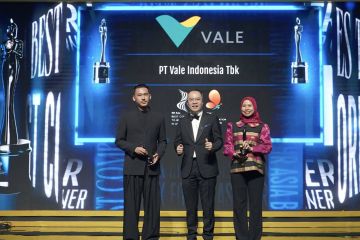 PT Vale raih dua penghargaan HR Asia Best Companies to Work - ANTARA ...