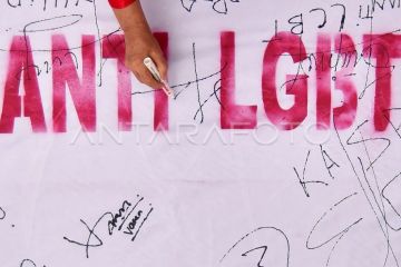Deklarasi anti LGBT di Padang - ANTARA Sumbar