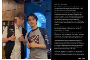 Upper Room sesali beredarnya foto Mark eks-NCT kenakan kaus bendera ...